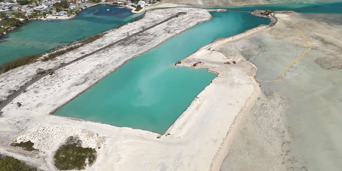 Construction Progress at Blue Water Cay | April 2024