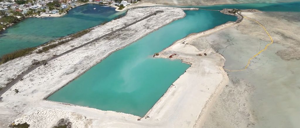 Construction Progress at Blue Water Cay | April 2024
